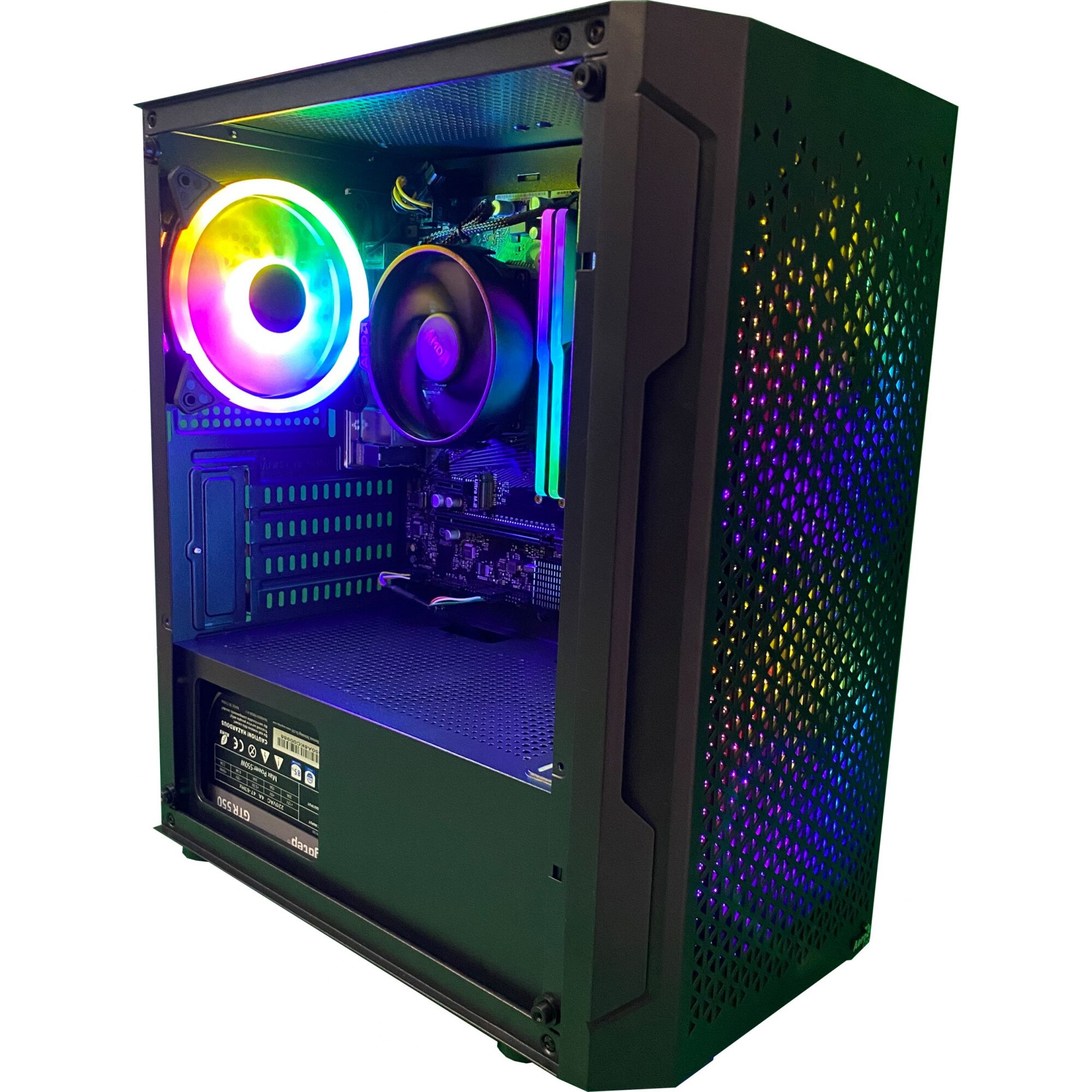 Sistem Desktop PC, AMD Ryzen 7 5750GE, 16GB DDR4, SSD 480GB, AMD Radeon ...