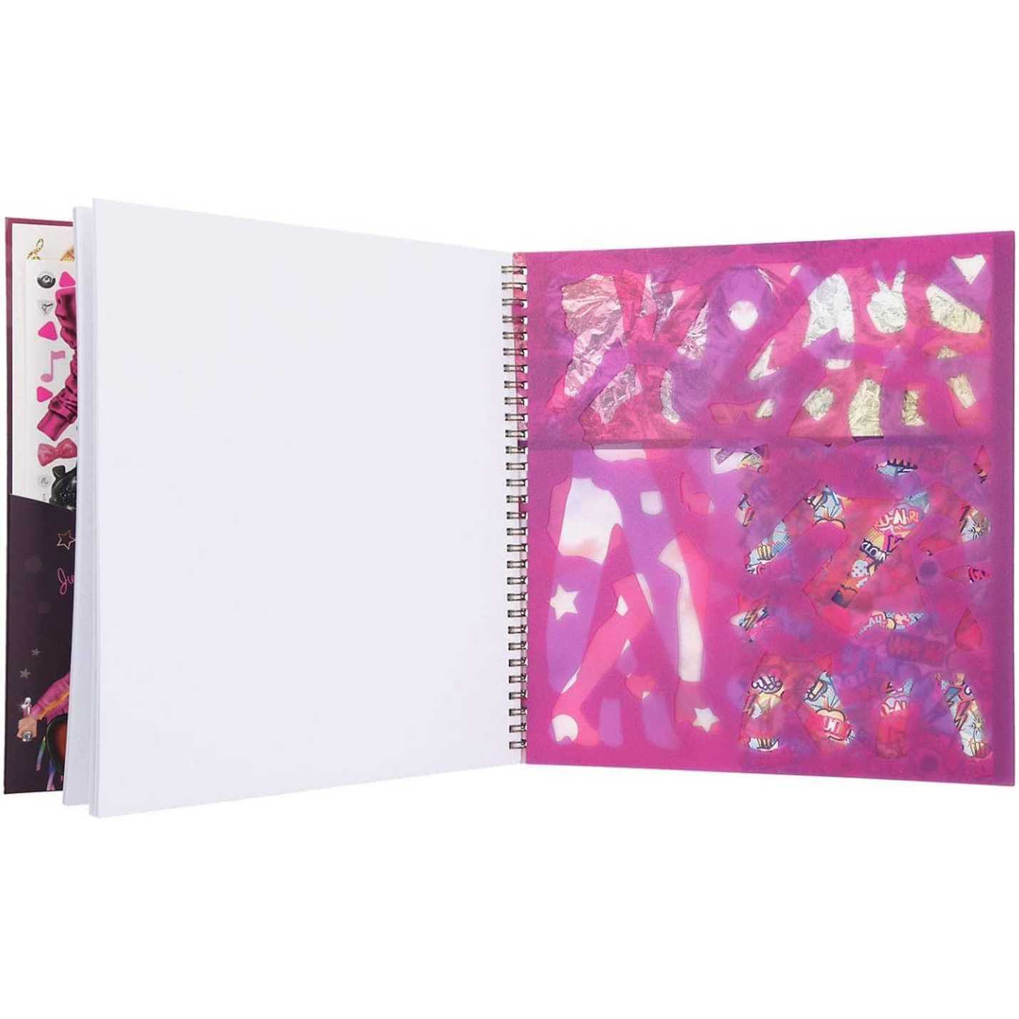 Carte de colorat Popstar Nyela Top Model, Depesche - eMAG.ro