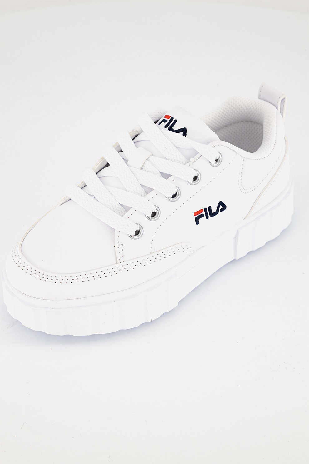 Fila, Pantofi sport flatform Sandblast, Alb, 32 EU - eMAG.ro