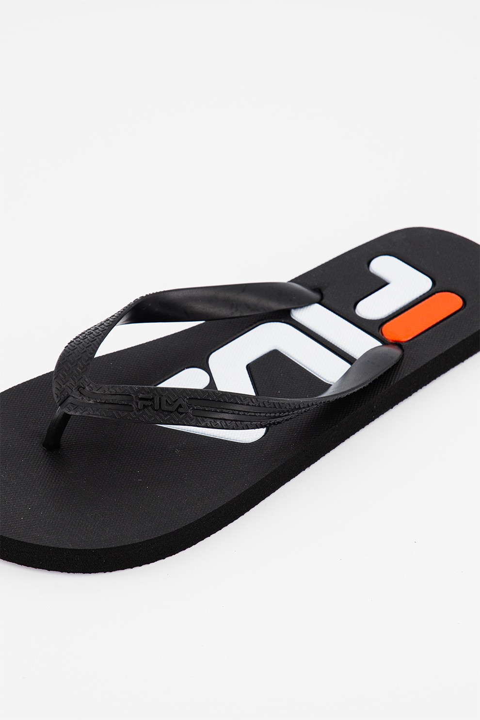 Fila, Papuci flip-flop cu model uni Troy, Negru, 41 - eMAG.ro