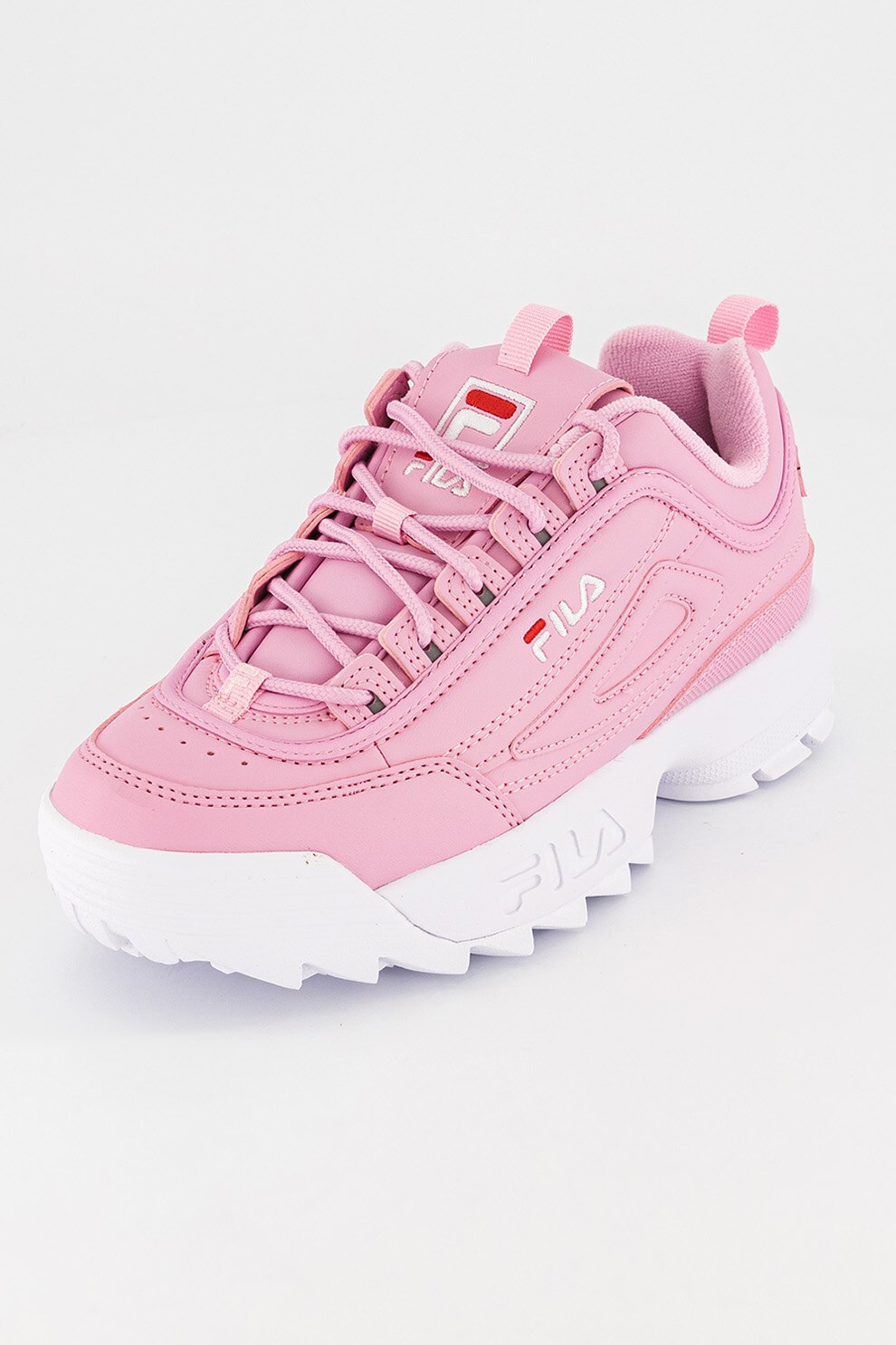 Fila, Pantofi sport din piele ecologica Disruptor, Lila, 36 EU - eMAG.ro