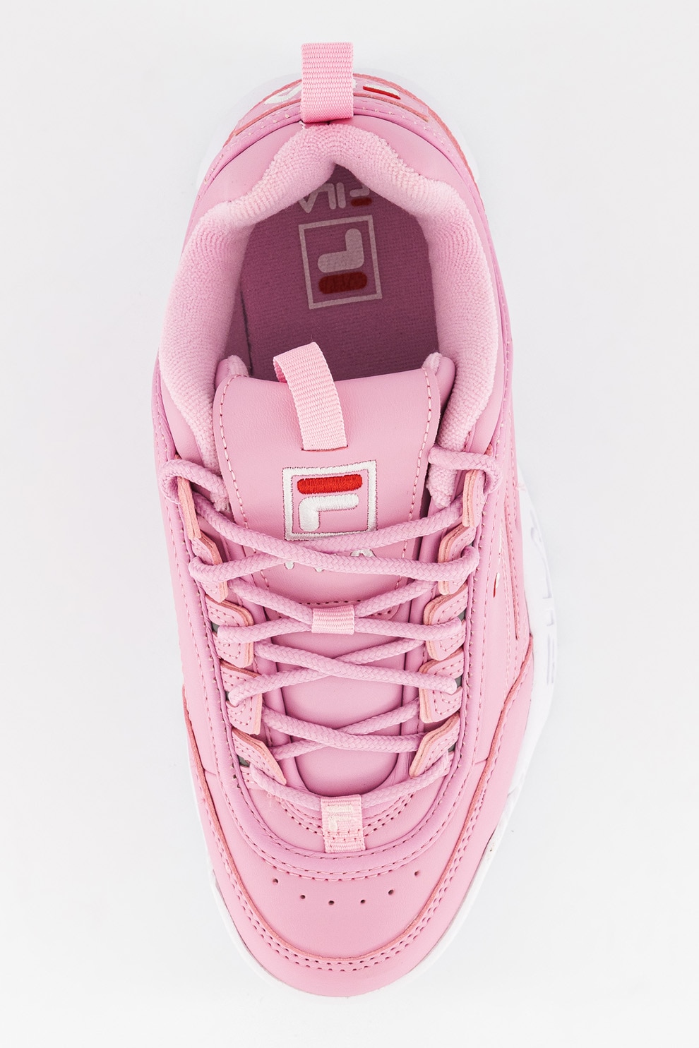 Fila, Pantofi sport din piele ecologica Disruptor, Lila, 36 EU - eMAG.ro