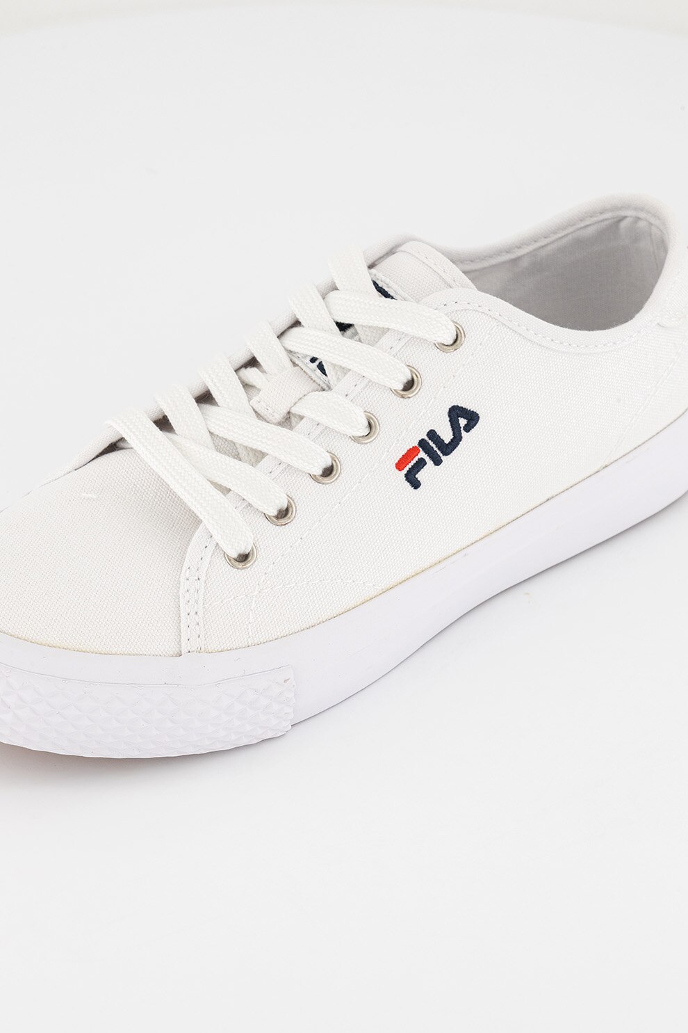 Fila, Tenisi de panza cu logo brodat Pointer Classic, Alb, 40 - eMAG.ro