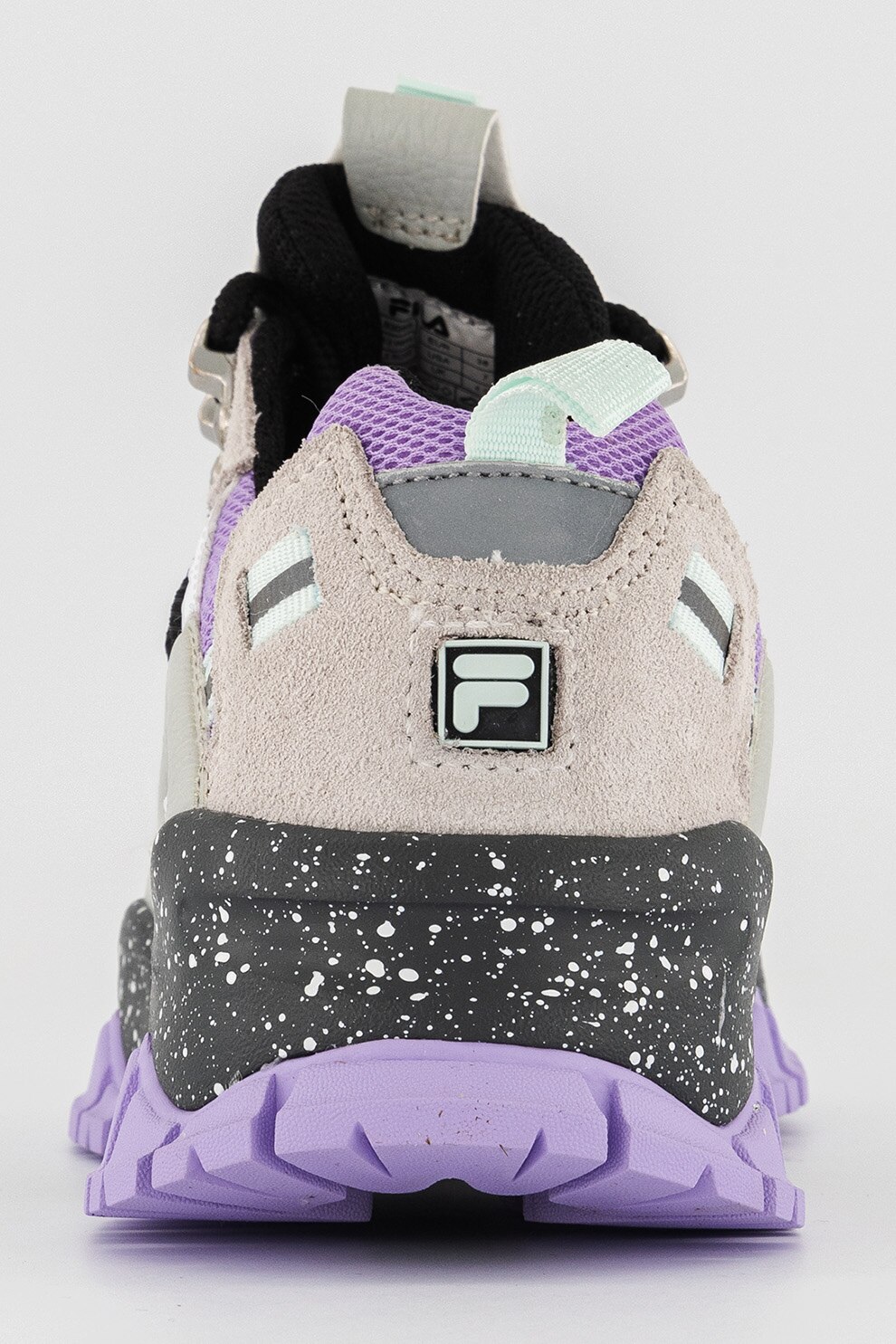 Fila, Pantofi sport cu insertii de piele intoarsa si model colorblock ...