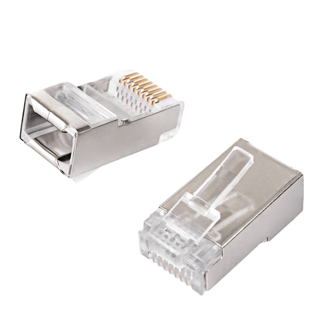 Set - Instrument profesional de sertizare RJ-45 cu mufe si scuturi RJ45 ...
