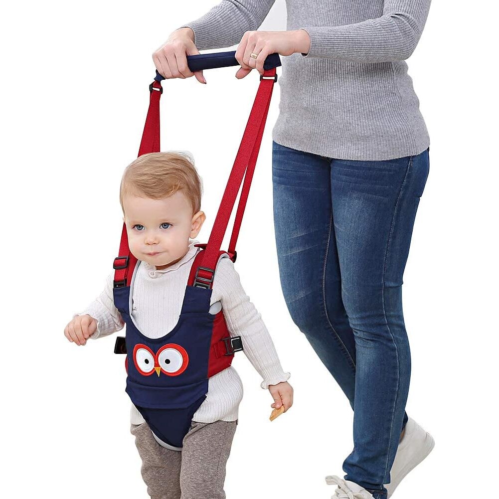 Ham premergator bebe, detasabil, model bufnita albastru cu rosu, DARO ...