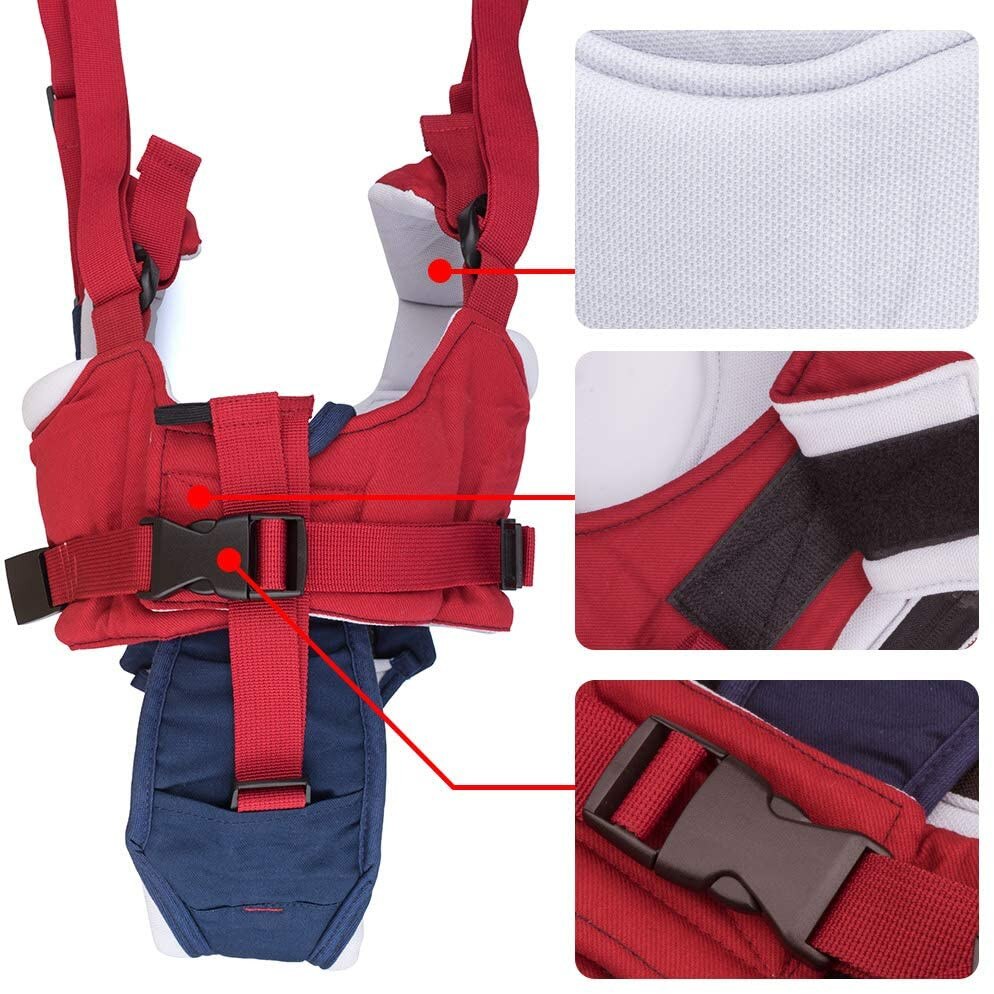 Ham premergator bebe, detasabil, model bufnita albastru cu rosu, DARO ...