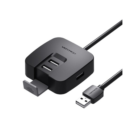 Vention USB 2.0 Hub, 4 port, telefon tartóval, adapter, USB splitter, 1 ...