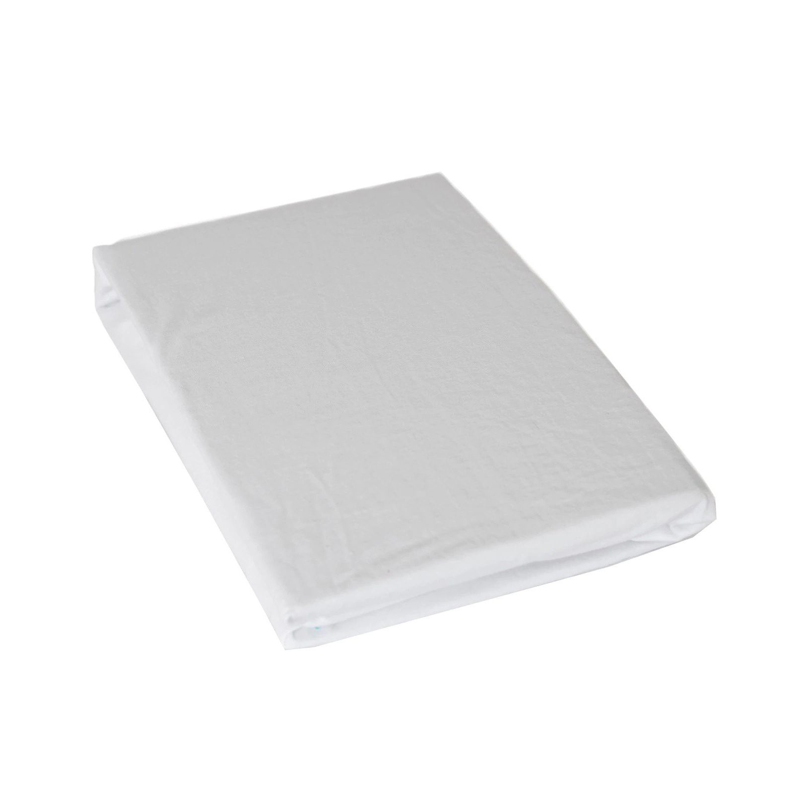 Cearceaf de Pat ET Collection, cu elastic, 160x200 cm, Alb, 100% Bumbac ...