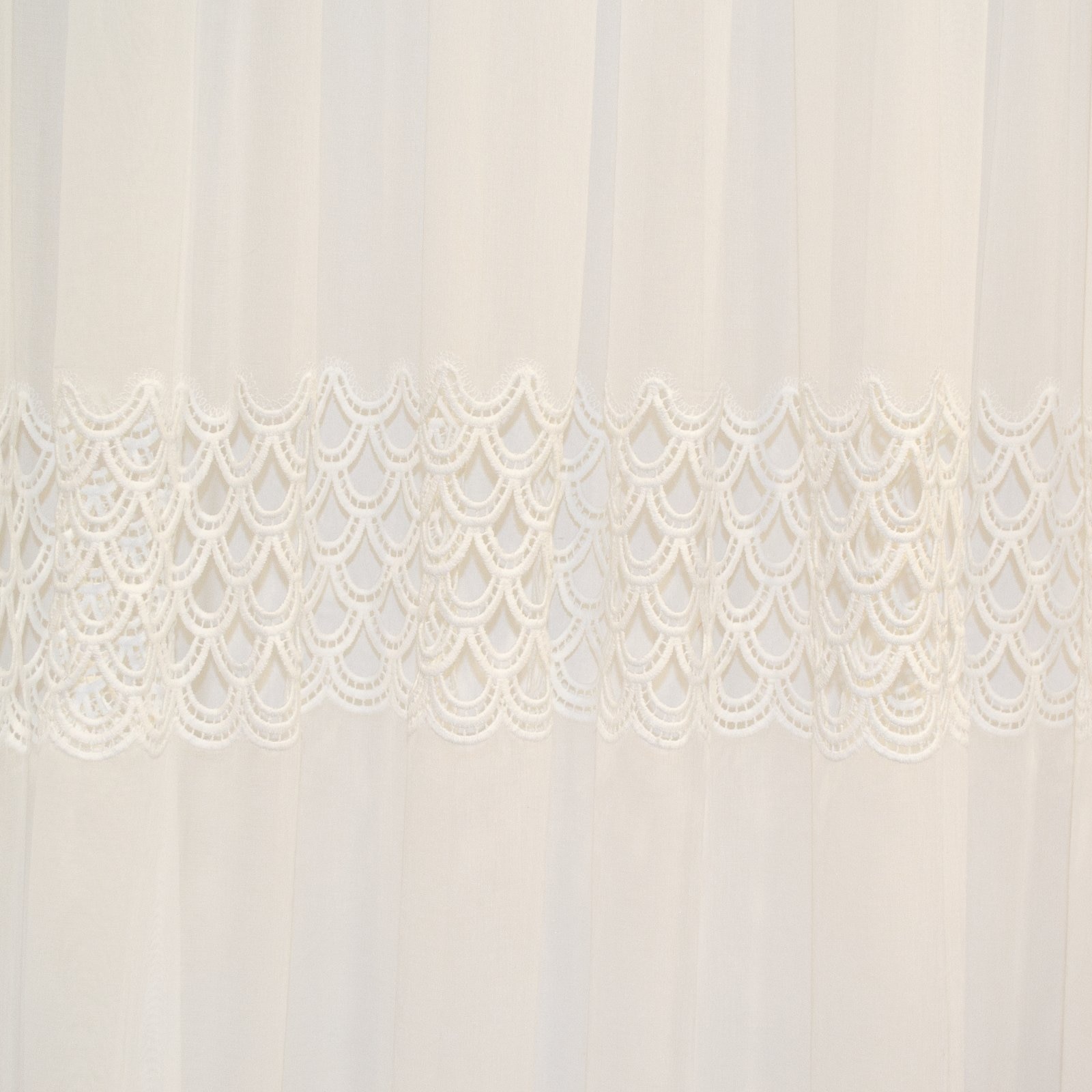 Perdea Velaria macrame alb, 580x225 cm - eMAG.ro