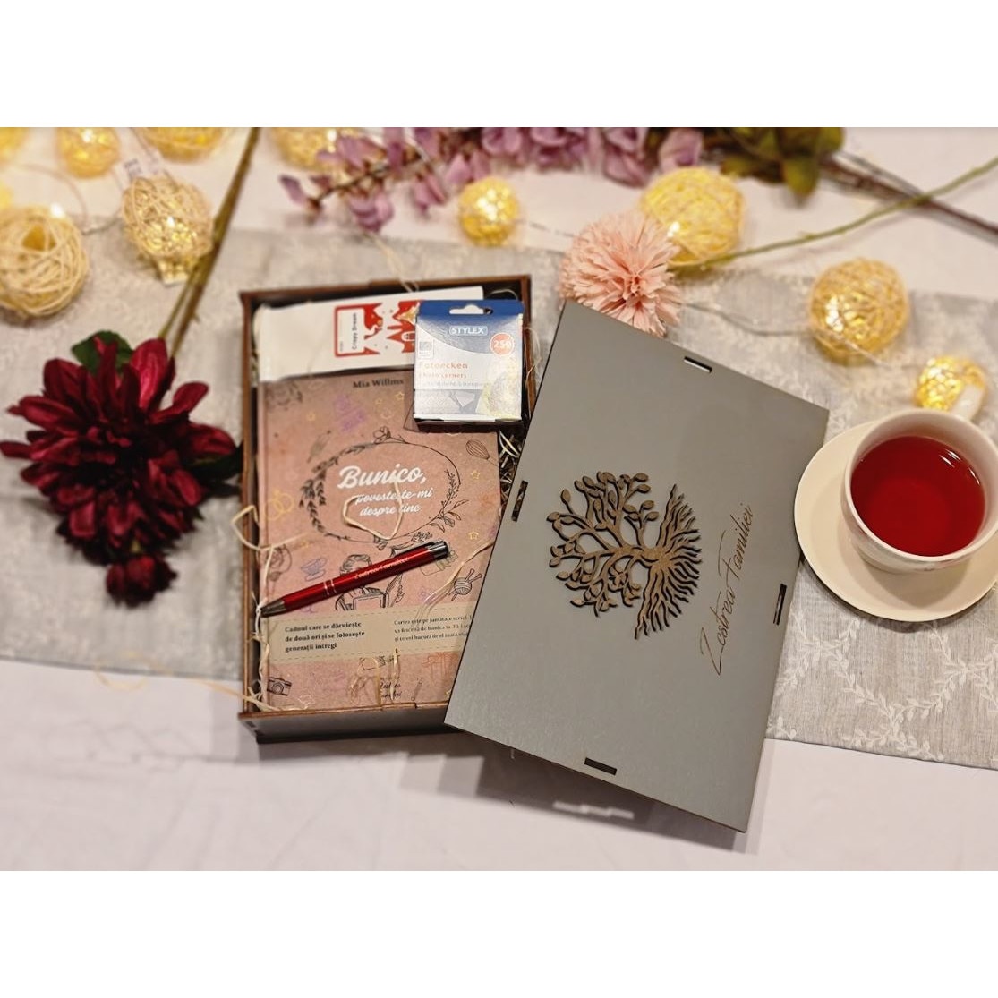 Cutie cadou bunica, colectia Zestrea Familiei, "Bunico, povesteste-mi ...