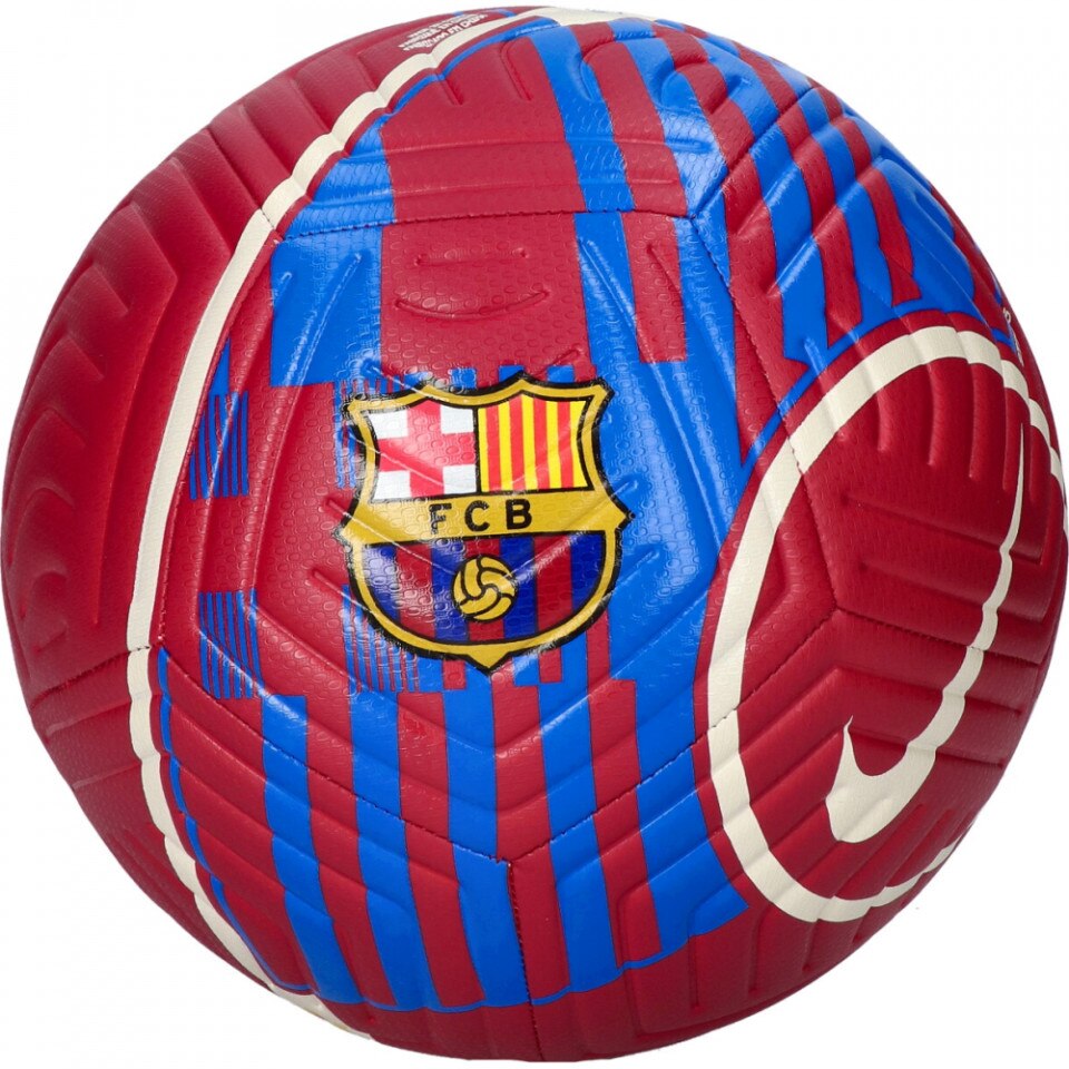 Minge fotbal Nike FC Barcelona Strike, rosu/bleumarin, 5 - eMAG.ro