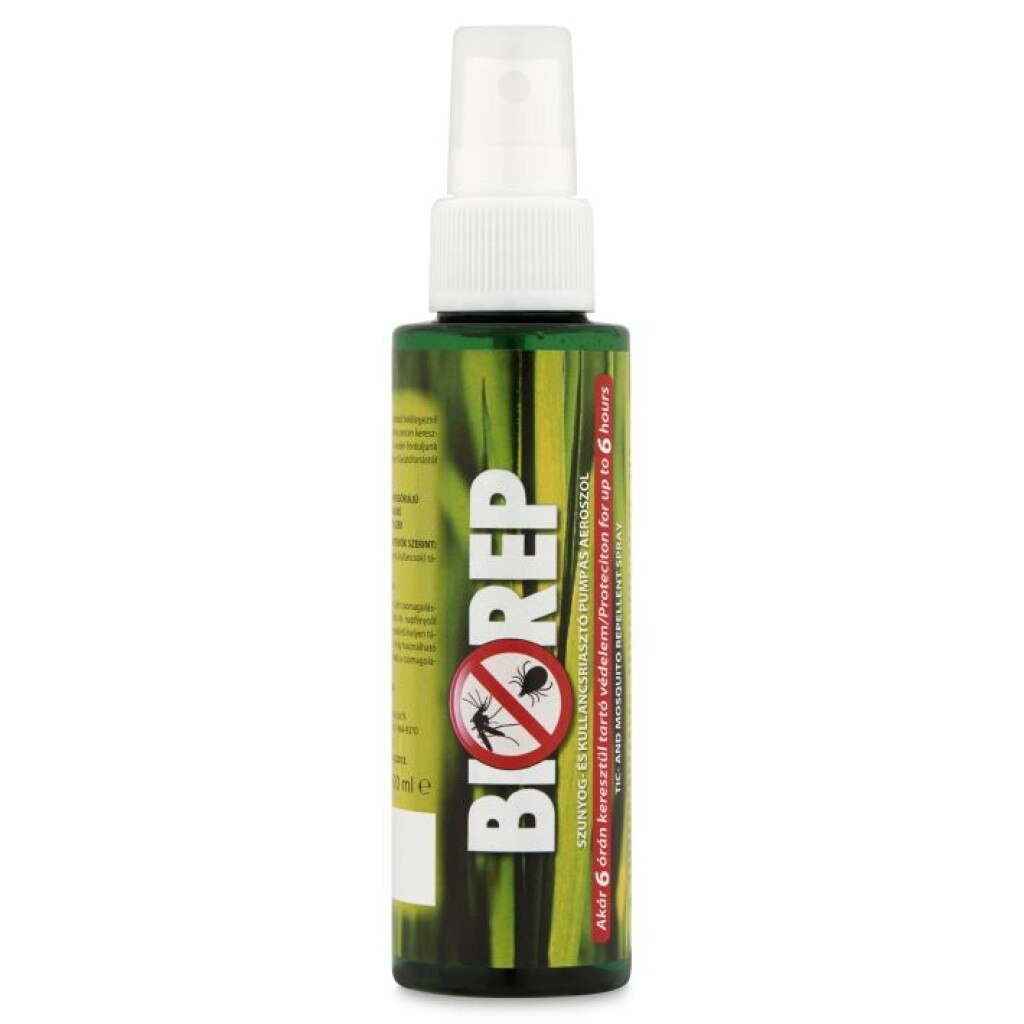 Biorep Szúnyog és kullancs riasztó pumpás spray aeroszol 100ml - eMAG.hu