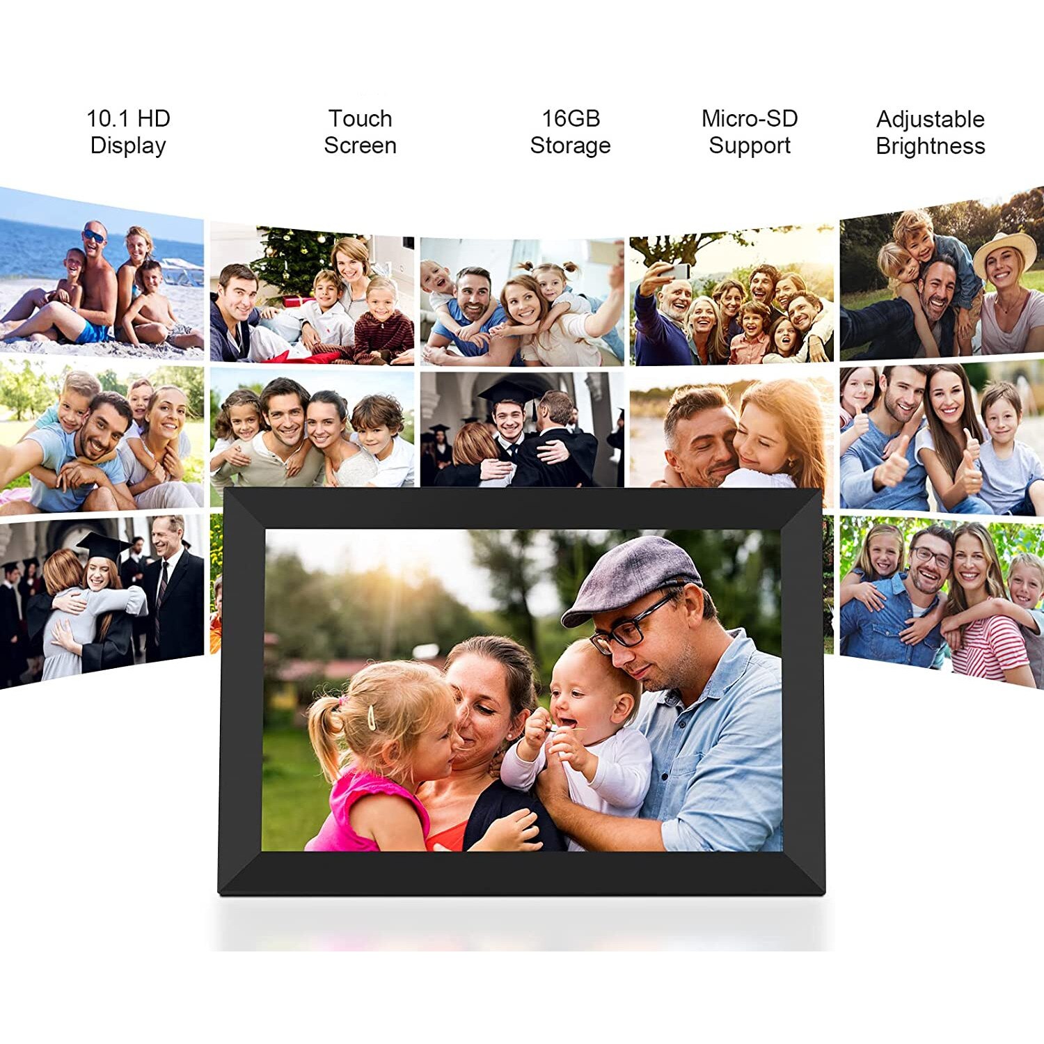 Rama foto digitala WIFI, 10.1 inch, touchscreen 800X1020 HD IPS ...