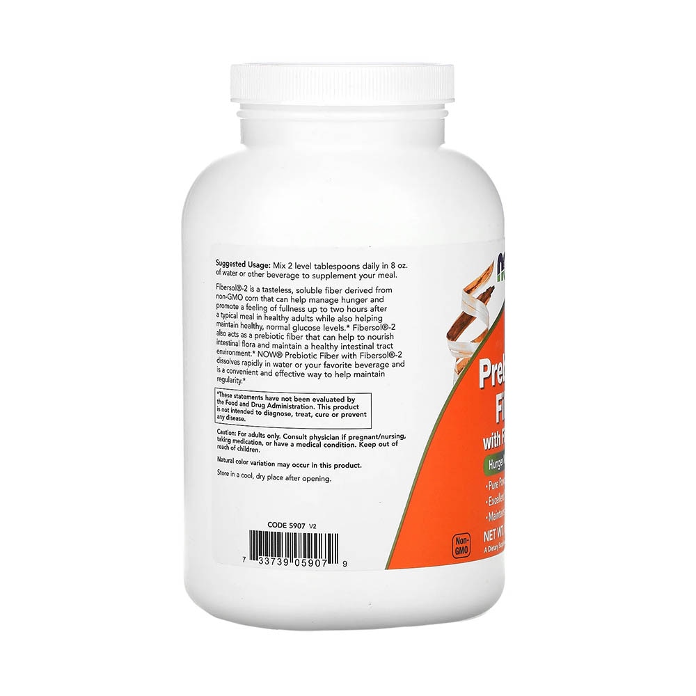 Prebiotic Fiber Fibersol-2 (Controlul apetitului), Now Foods, 340g ...