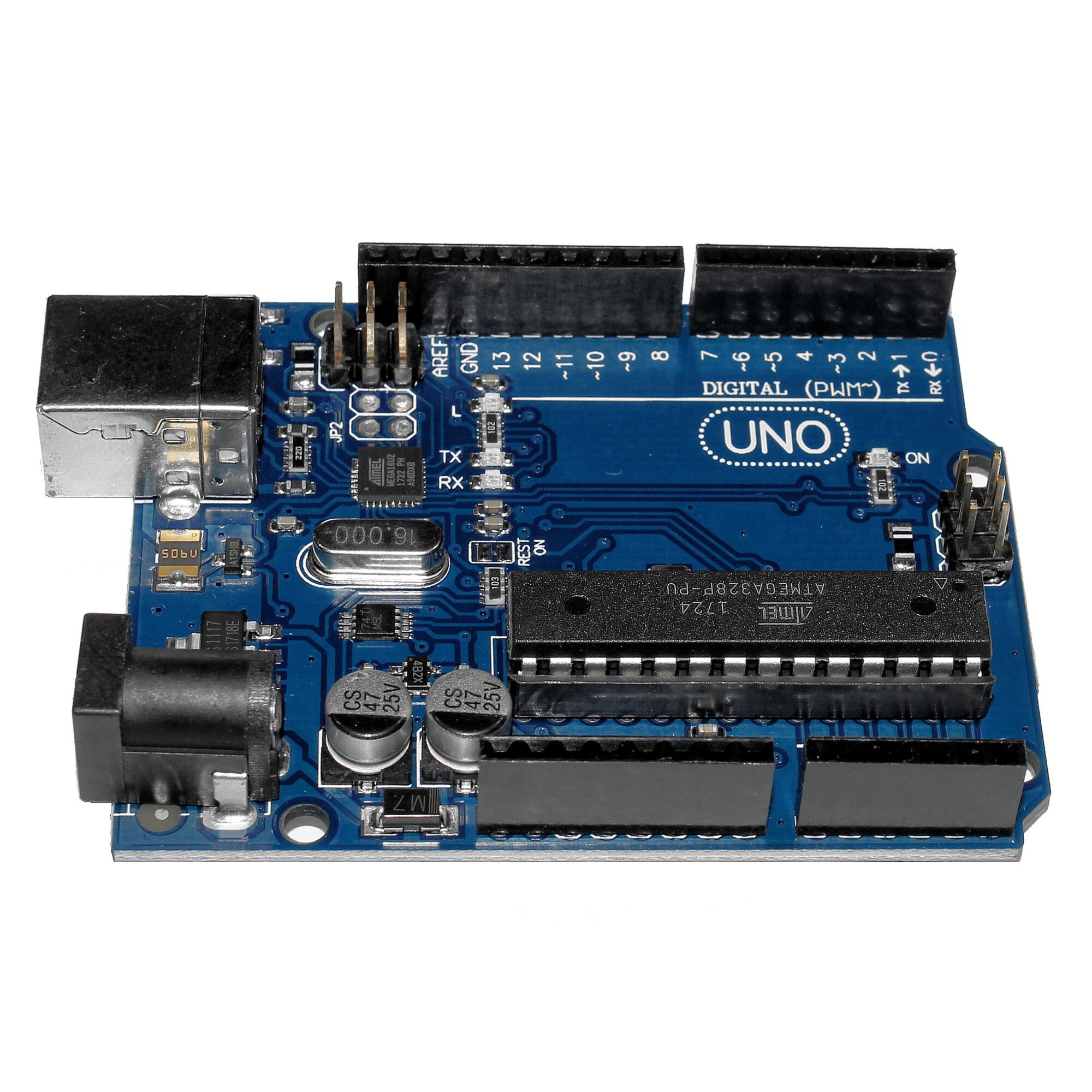 Placa dezvoltare compatibila cu DIP Arduino, UNO R3 100% - eMAG.ro