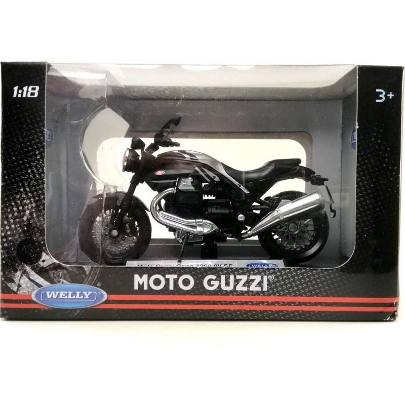 Macheta metalica Welly 1:18 Moto Guzzi Griso 1200 8V SE - eMAG.ro
