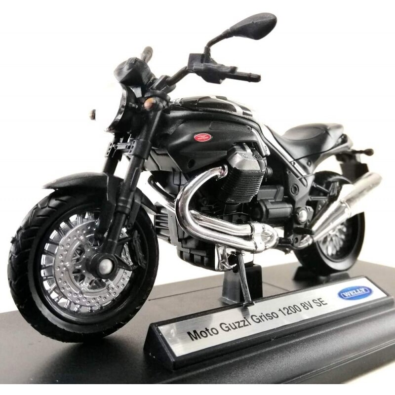 Macheta metalica Welly 1:18 Moto Guzzi Griso 1200 8V SE - eMAG.ro