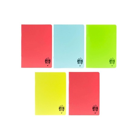 Set 5 Caiete A5, 100 file, linii, coperta PP, Atinge Excelenta, Daco ...