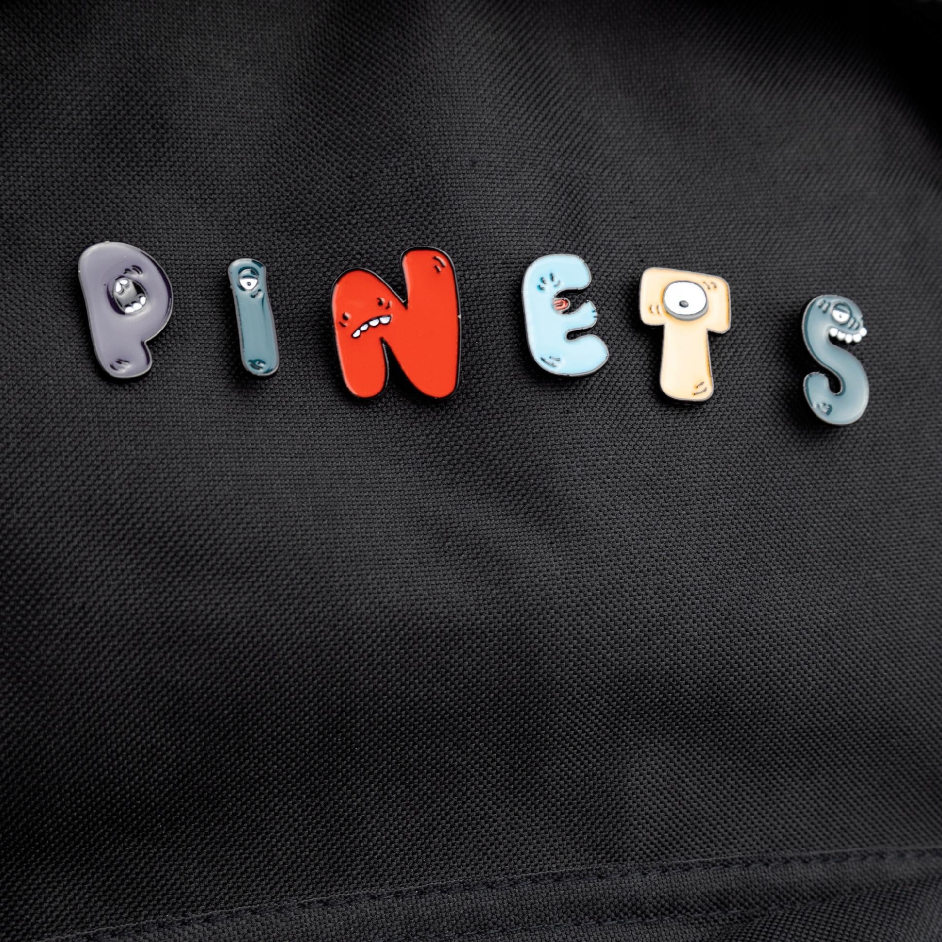 Pin brosa, PINETS, Scrisoare, Verde, 0.7 cm x 2.5 cm - eMAG.ro