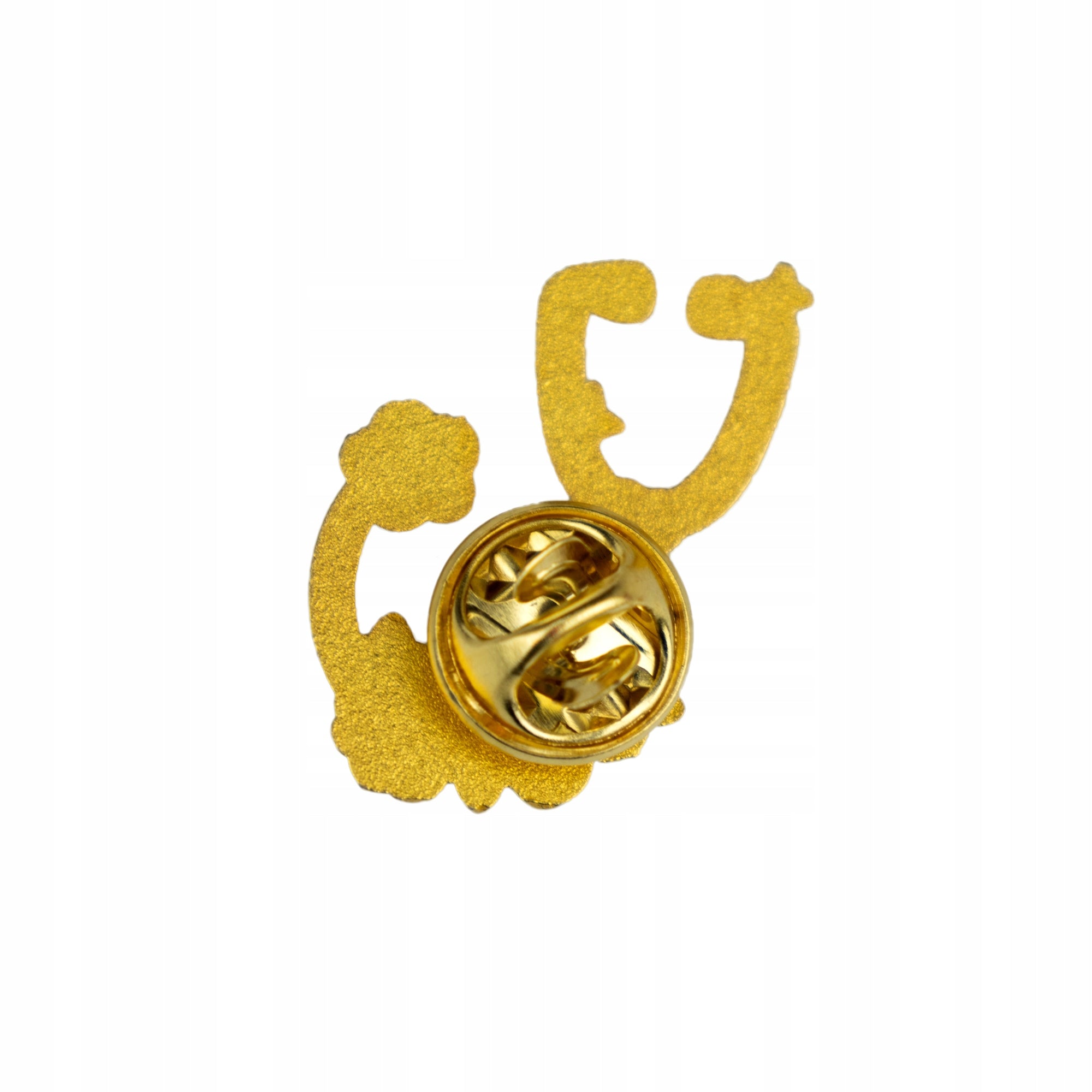 Pin brosa, PINETS, Stetoscop, Albastru, 2.0 cm x 2.6 cm - eMAG.ro