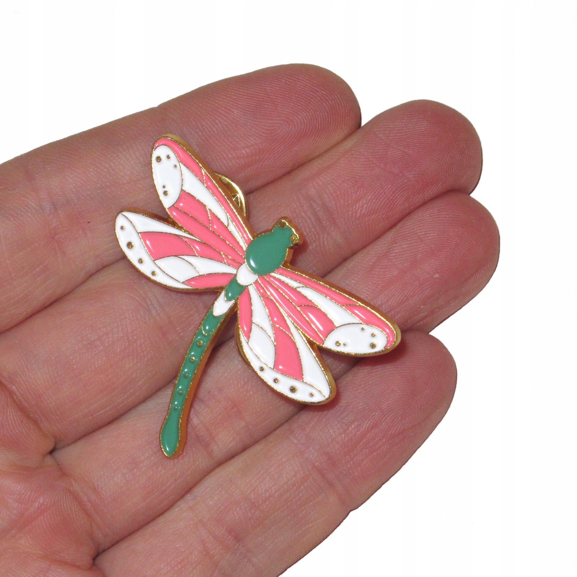 Pin brosa, PINETS, Libelula, Multicolor, 4.4 cm x 3.6 cm - eMAG.ro