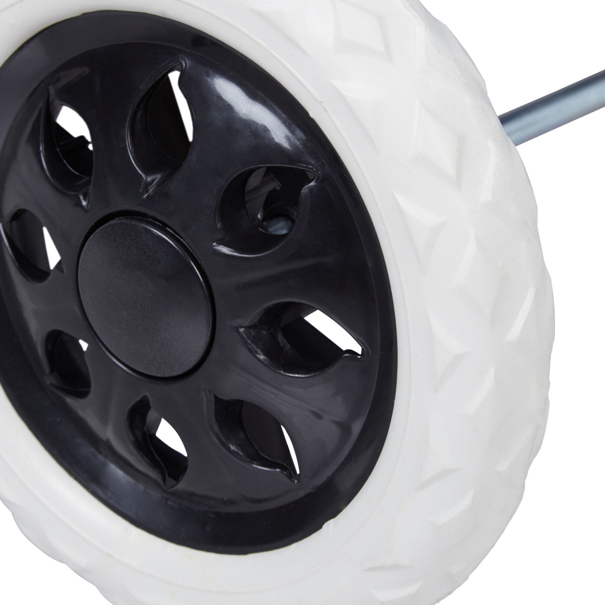 Carucior cumparaturi Relaxdays, cu 2 roti, 28l, 92.5 x 34 x 28 cm, rosu ...