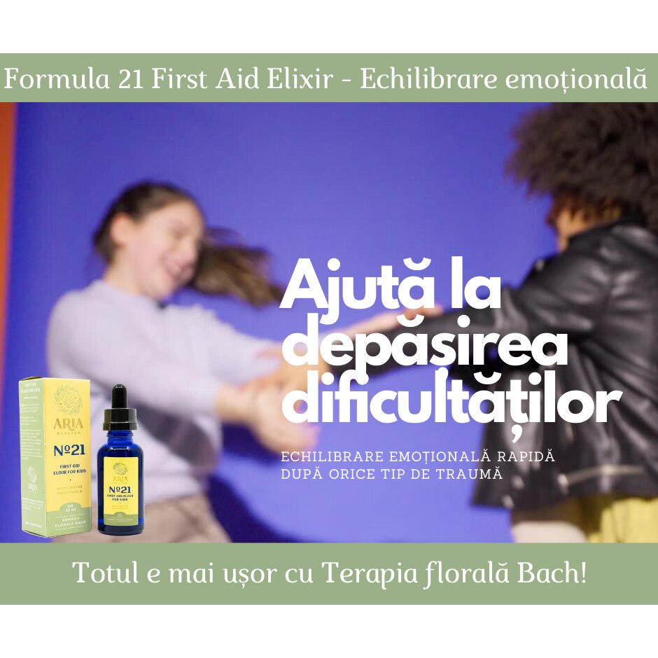 No.21 Elixir de prim ajutor pentru copii-Echilibrare emotionala, Aria ...