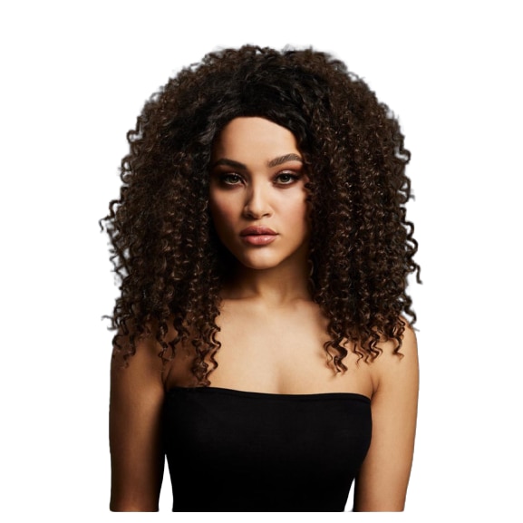 Peruca Lizzo creata, satena, 40 centimetri, Smiffy - eMAG.ro