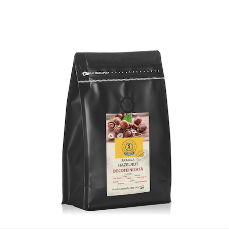 Cafea Proaspat Prajita, 250 gr, Decofeinizata cu aroma naturala de ...