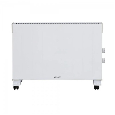 Convector electric Zilan, 2 trepte, 2500W, alb - eMAG.ro