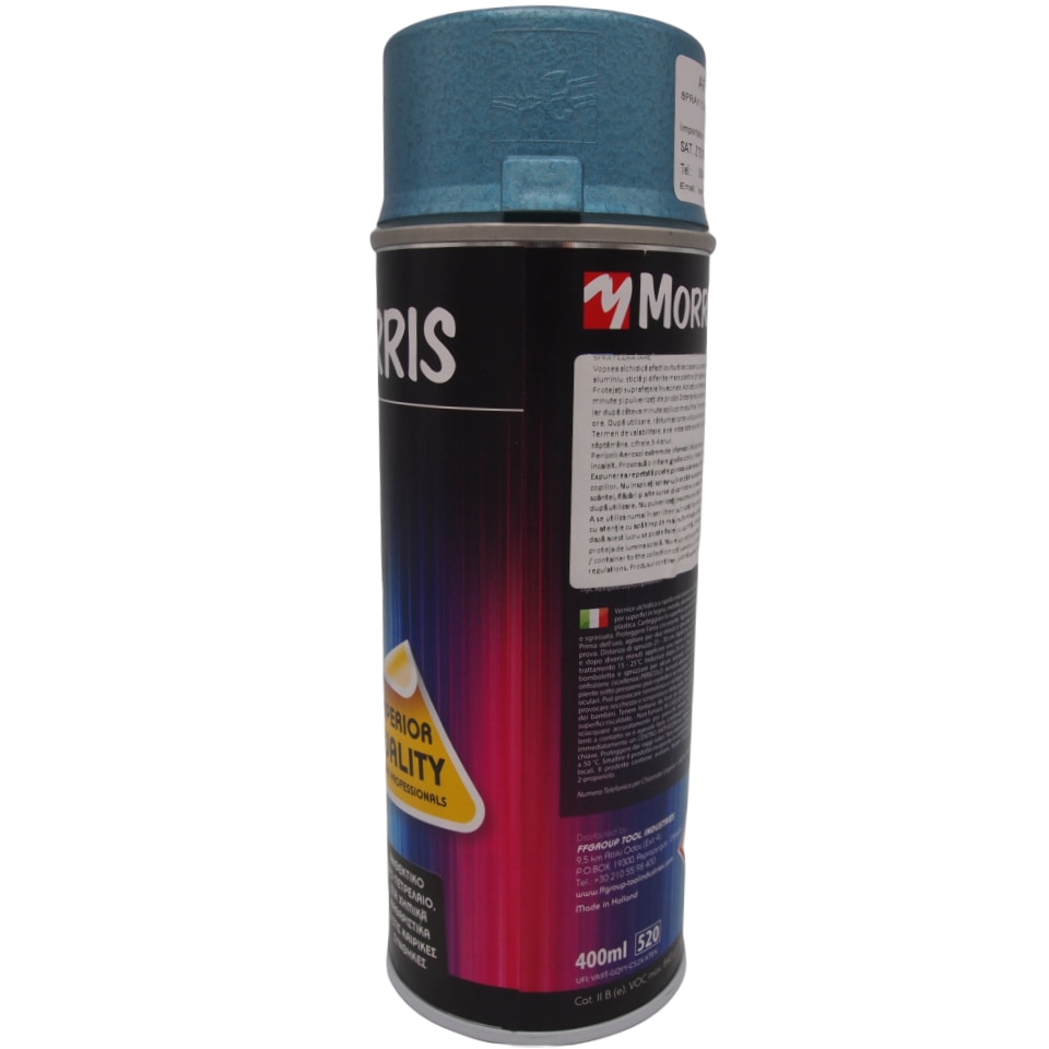 Spray Color Alchidic, efect lovitura de ciocan, albastru, mat, 400 ml ...