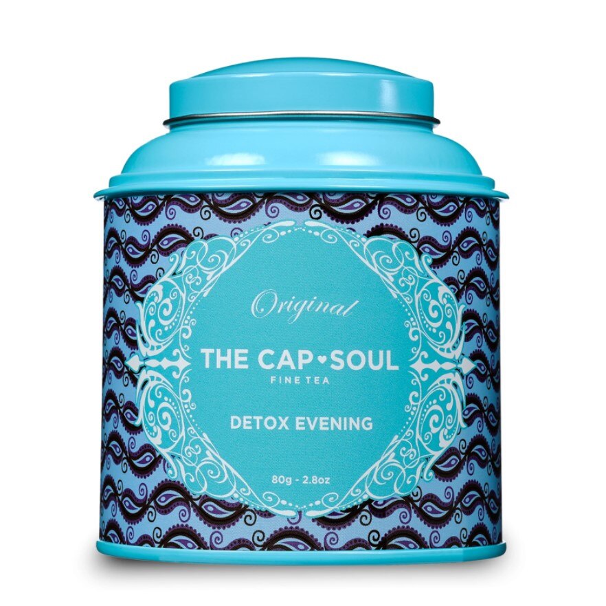 Set wellness The Cap Soul, 4 tipuri de ceai si termos cu infuzor, tip ...