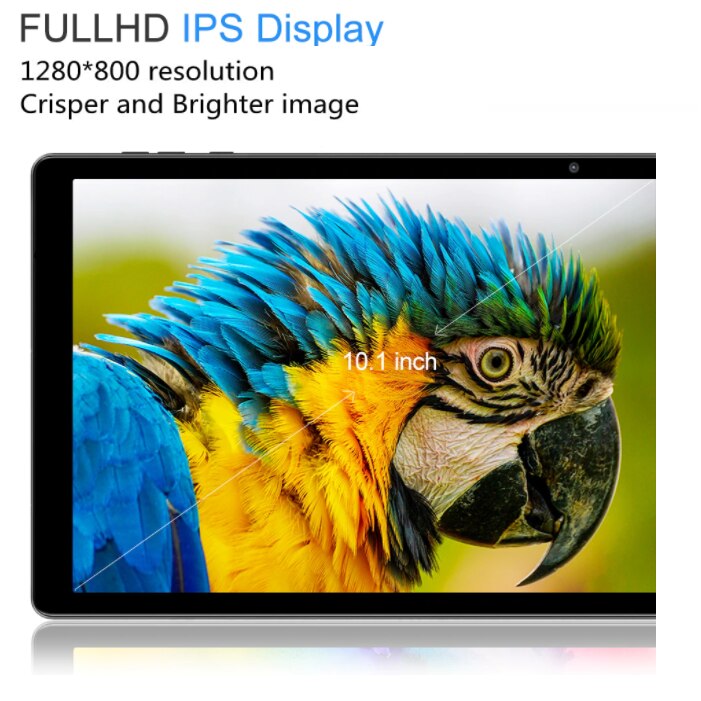 T12 Tablet, Octa Core 1.6Ghz, 10.1"-es HD Kijelző, Android 10.0, 2GB ...