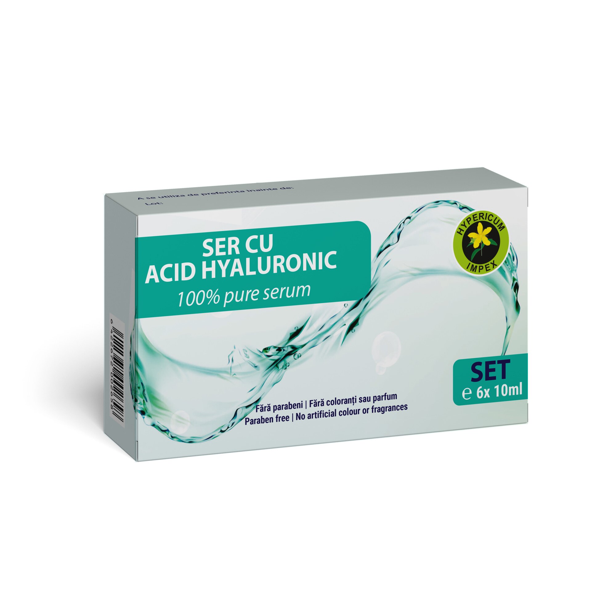 Set Acid Hyaluronic, 6x10 ml, Hypericum Impex - eMAG.ro