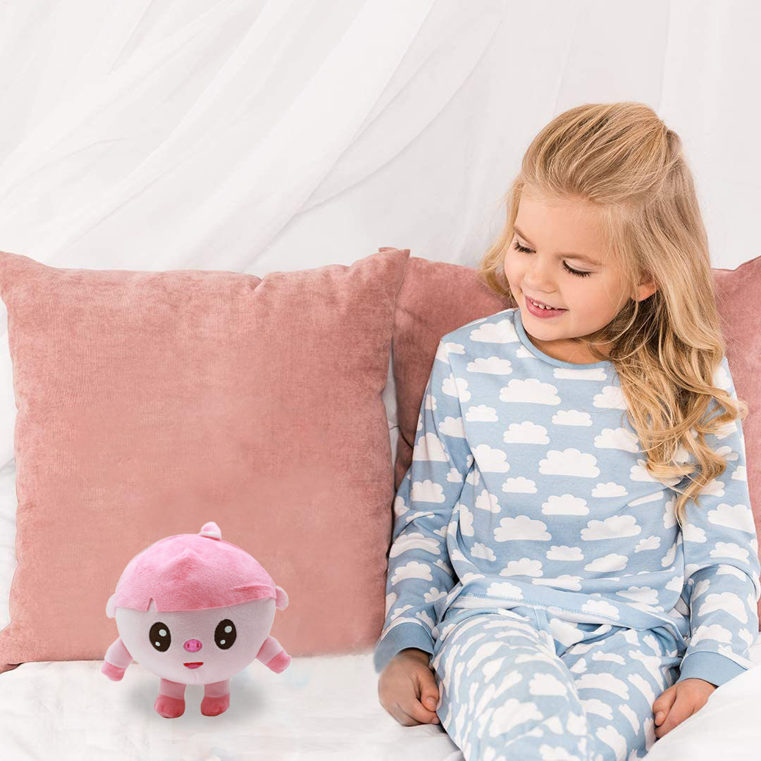 Set Baby Riki 5 personaje jucarii din plus, Milu, Topa, Ariciul, Pandi ...