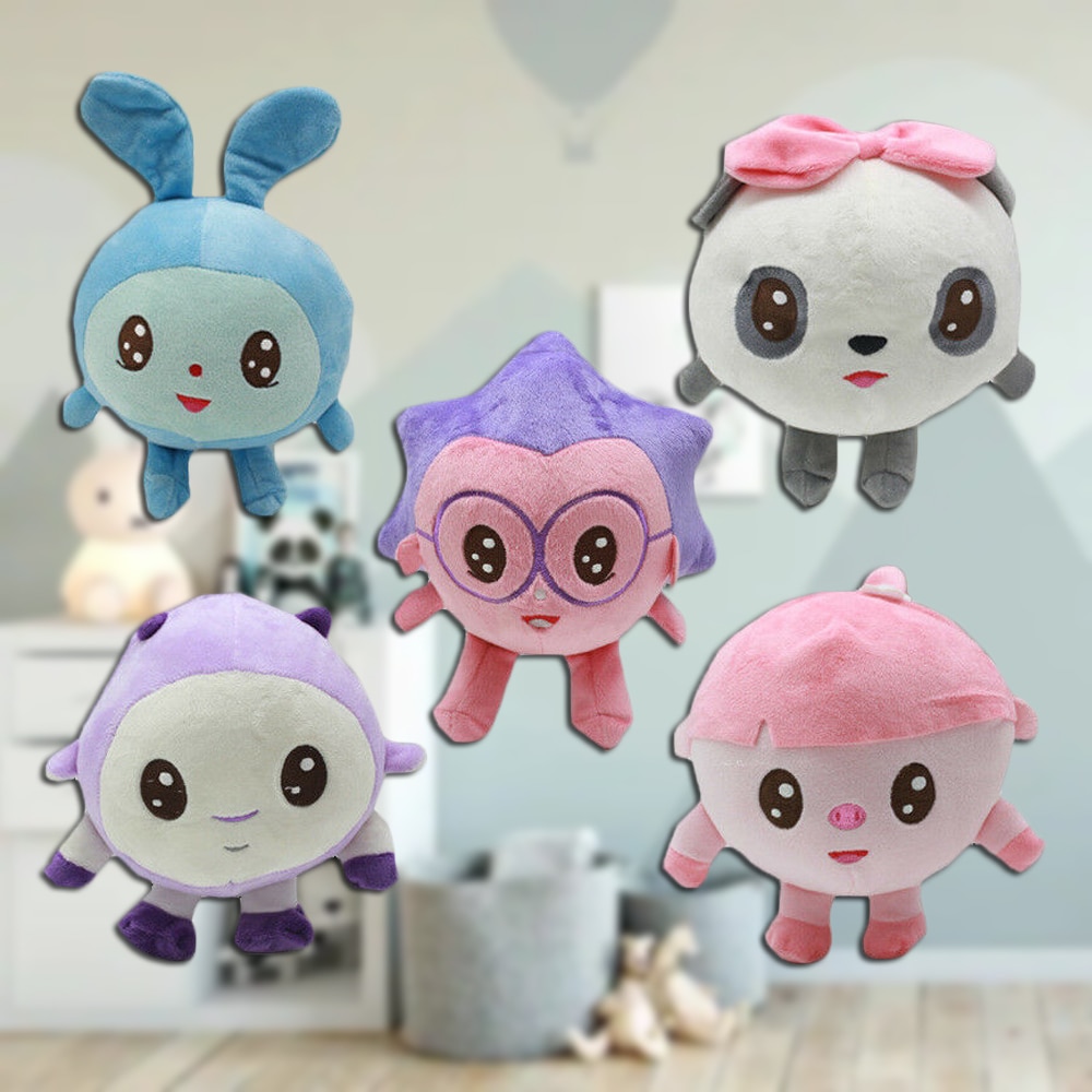 Set Baby Riki 5 personaje jucarii din plus, Milu, Topa, Ariciul, Pandi ...