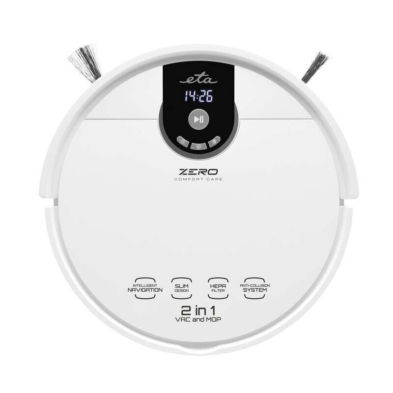 ETA ETA122790000 robot porszívó, SUPER SLIM kialakítás, 14,4V Li-Ion ...