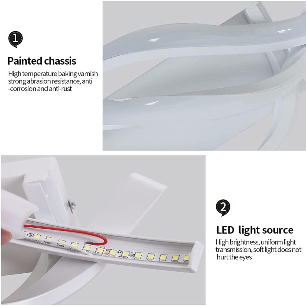 Lampa de perete LED moderna, Toolight, 1200Lm, 6000K, 16W, 220V, 15x30 ...