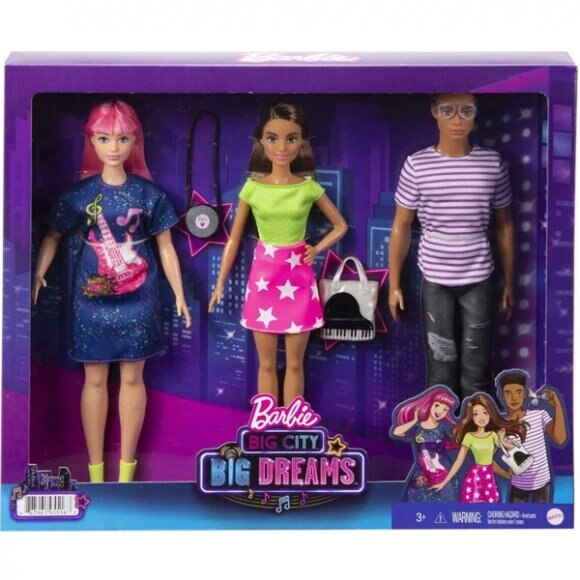 Set Papusi Barbie Big City Dreams Gift - eMAG.ro