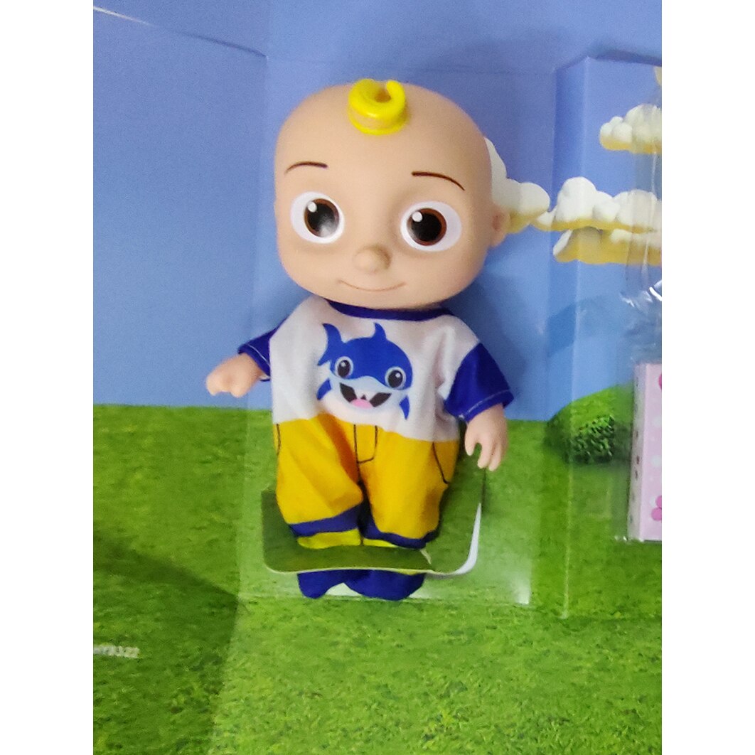 Set bebelus CoComelon, interactive, cu accesorii, costum cu rechin, 20 ...