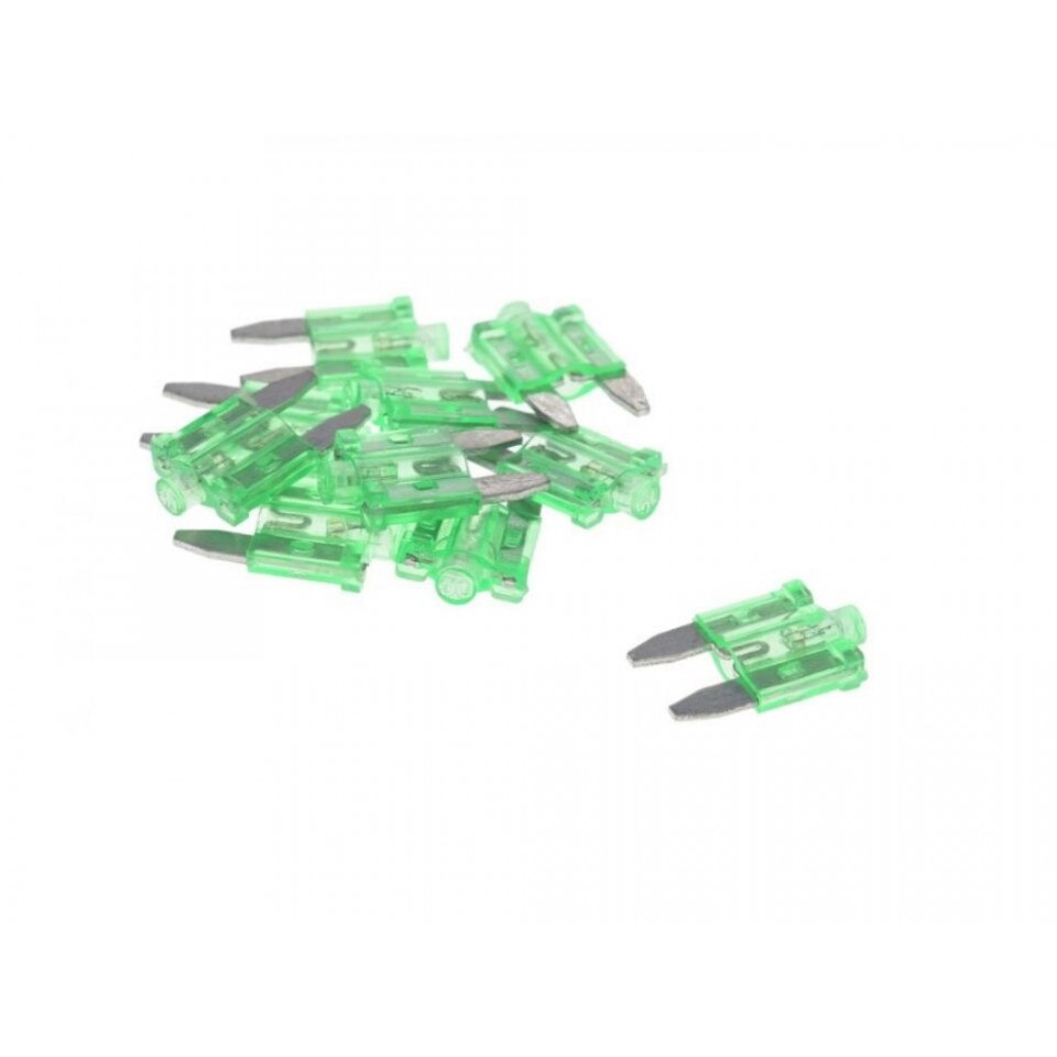 Set 10 sigurante electrice mini cu led 30A - eMAG.ro