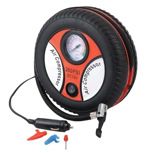 Compresor auto, 12V, Compact cu manometru, 7 bari - eMAG.ro