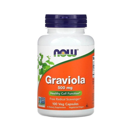 Graviola (Anti-Cancerigen), 500mg, Now Foods, 100 capsule - eMAG.ro
