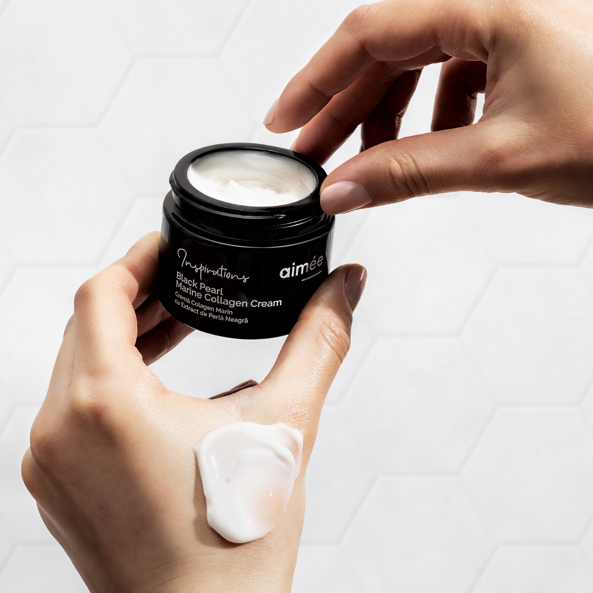 Crema Hidratanta pentru Fata Aimee, cu Colagen Marin si Extract de ...