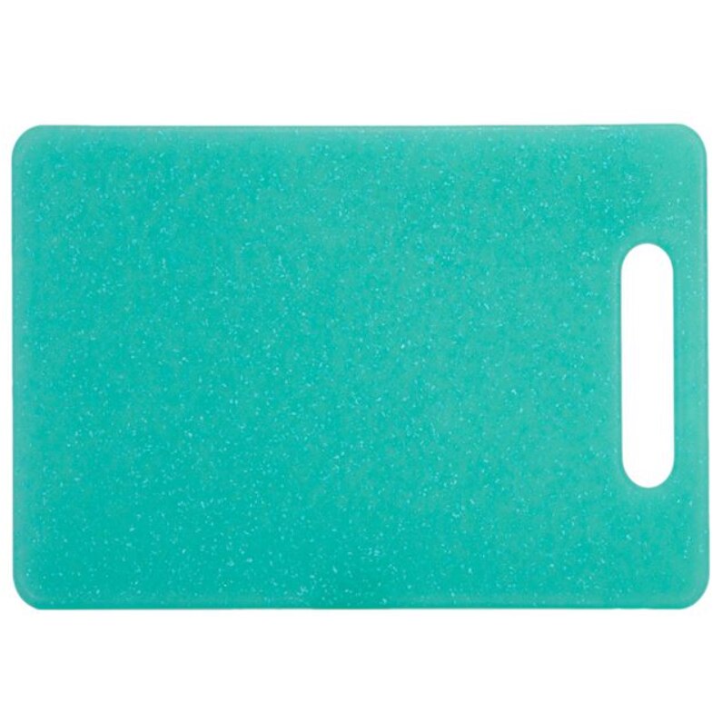 Tocator din plastic pentru bucatarie, Turcoaz, 36 x 27 x 1 cm - eMAG.ro