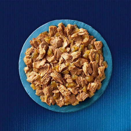 Hrana umeda pentru pisici Felix Fantastic Somon, Peste Cambula in Aspic ...