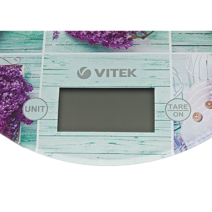 Cantar electronic de bucatarie VITEK VT-2426, Ecran LCD Digital, Multicolor - eMAG.ro