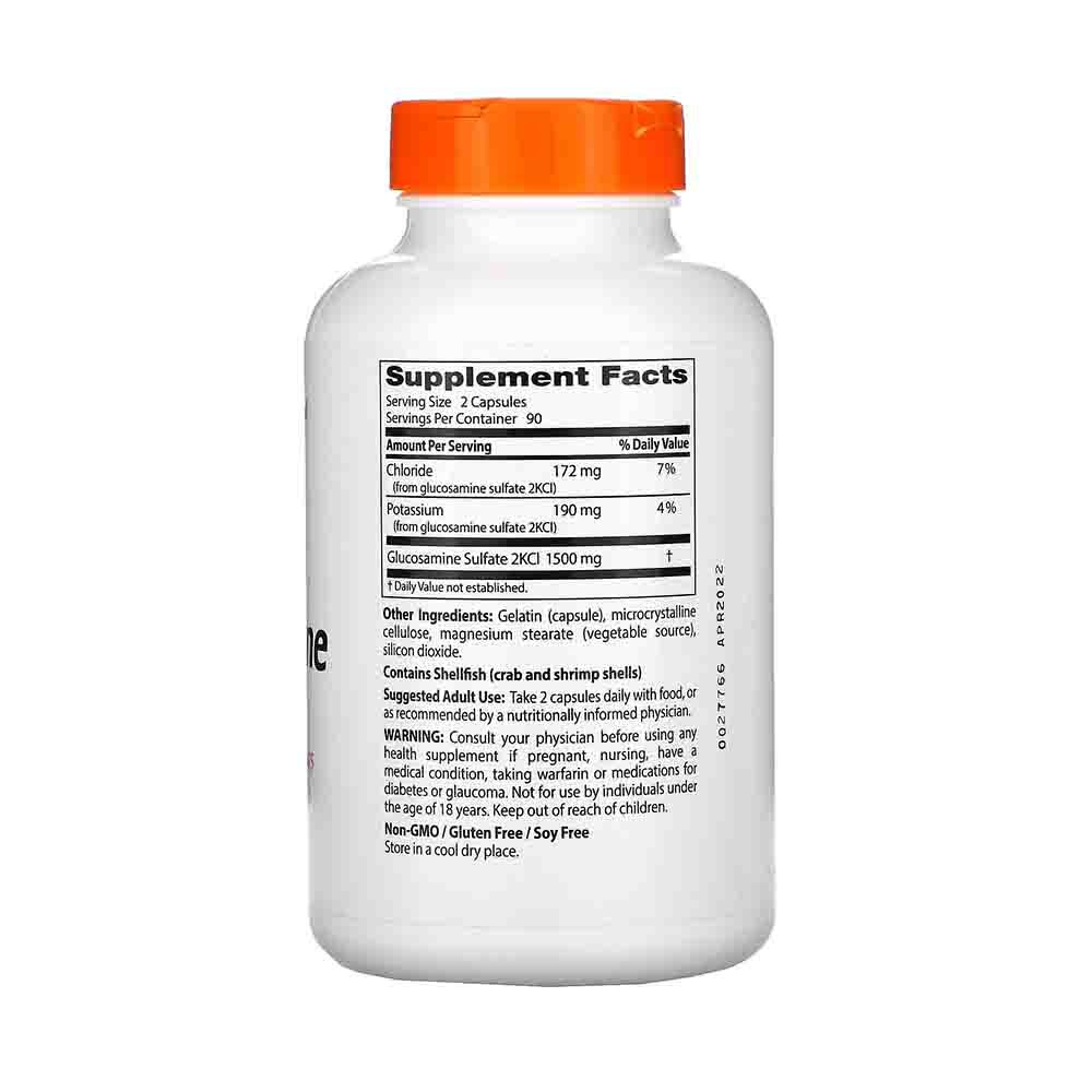 Глюкозамин сулфат, 750 mg, Doctor's Best, 180 капсули - eMAG.bg