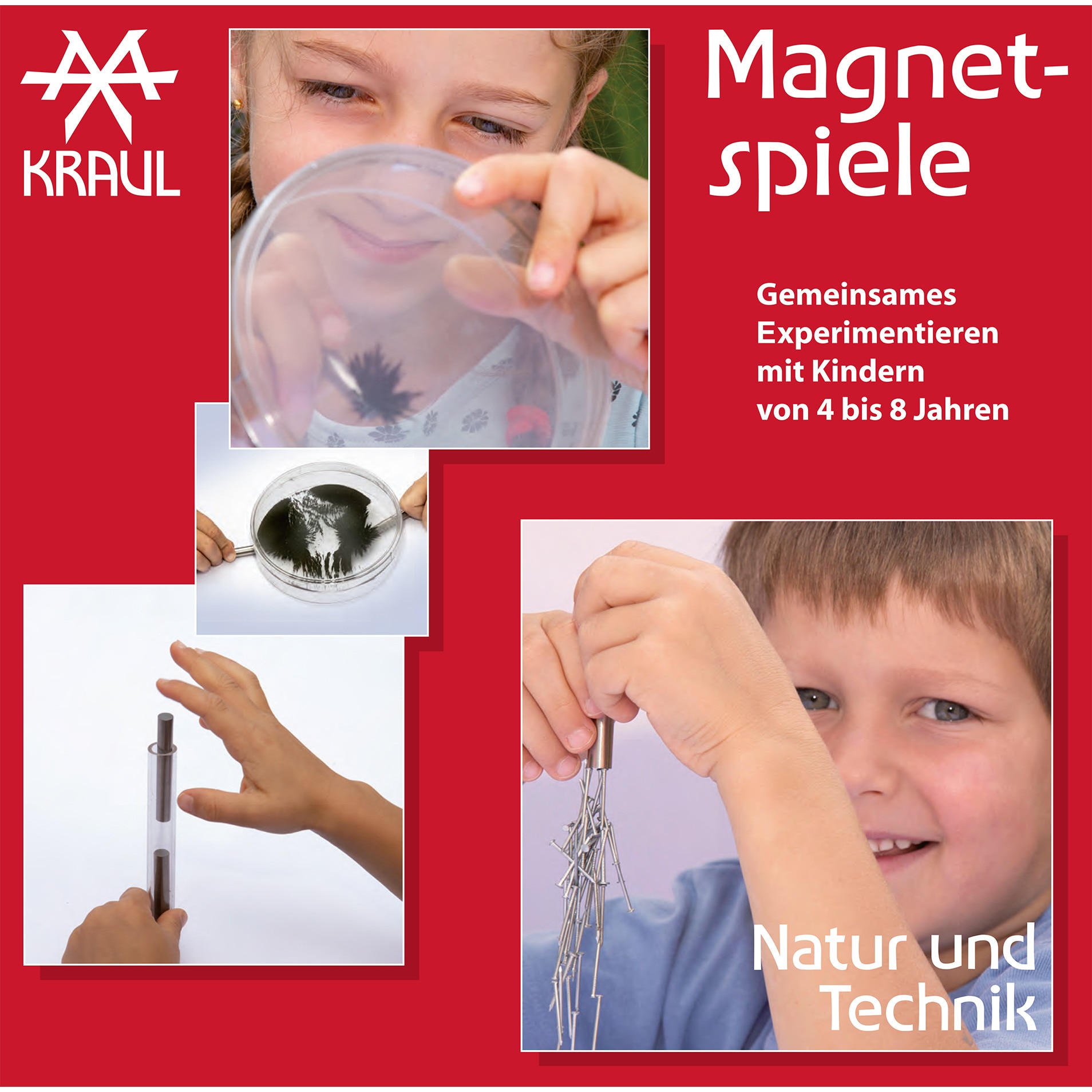 Set educativ, Joc experimente magnetism Waldorf Montessori, 5 ani - eMAG.ro